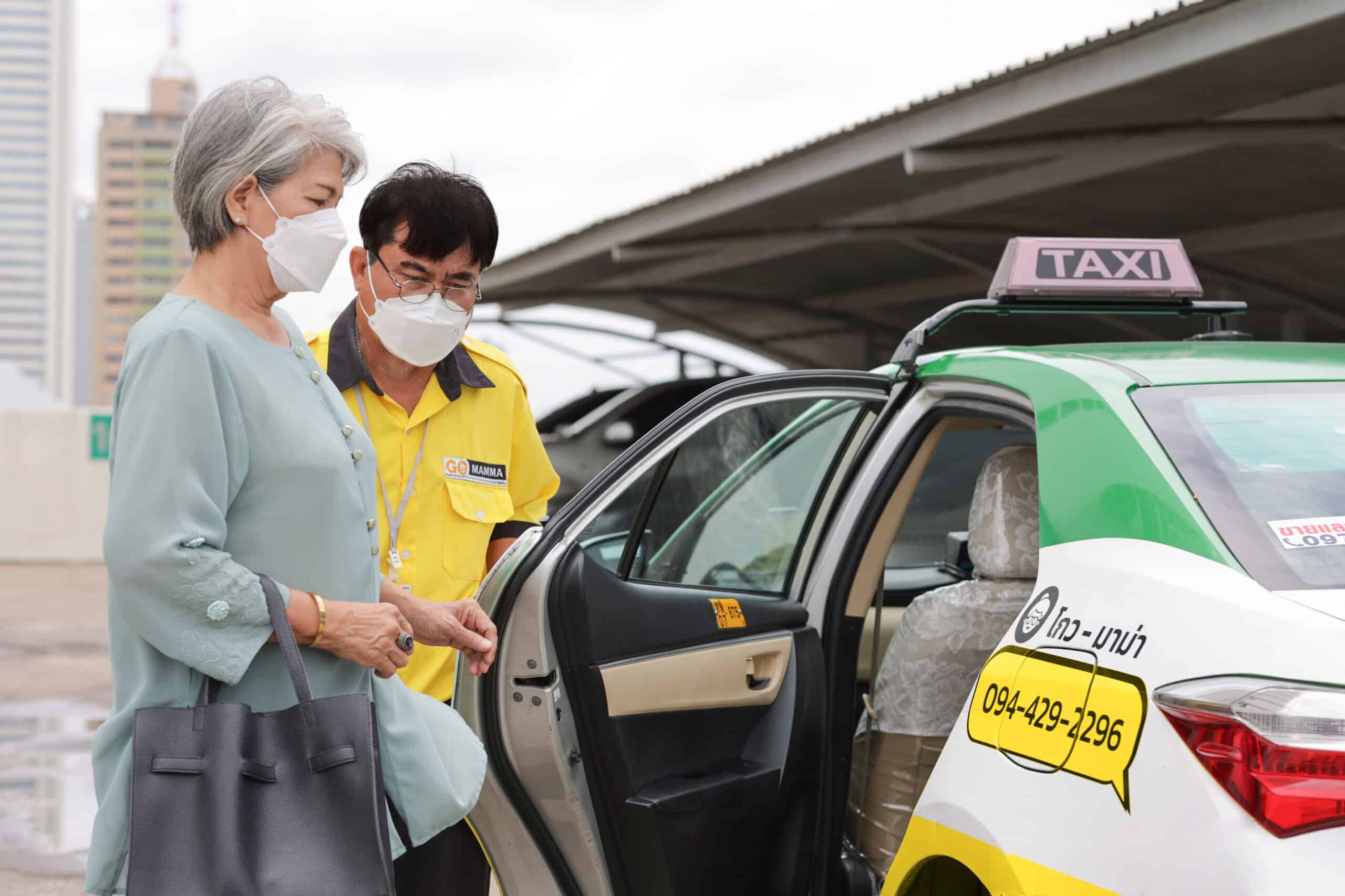 Go Mamma แท็กซี่สำหรับผู้สูงวัย - Eisai's hhc Thailand